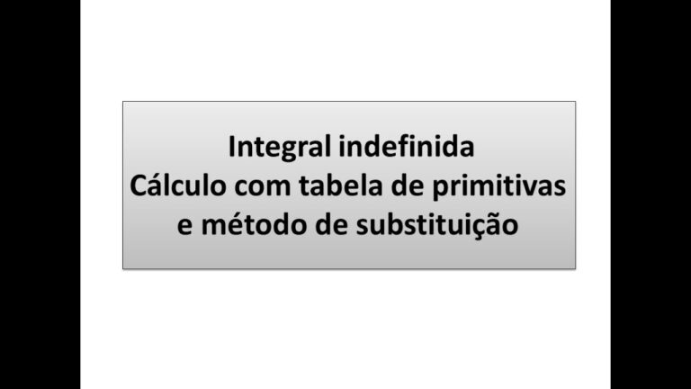 Guia Completo da Tabela de Primitivas: Tudo o que Você Precisa Saber ...